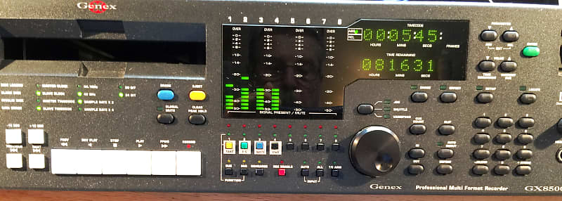 GENEX GX-8500 Master 8-Channel Digital Recorder 24 Bit /192 | Reverb