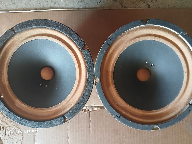 8" WIDE RANGE SPEAKER PAIR GOOD FOR GUITAR OPEN BAFFLE | Reverb
