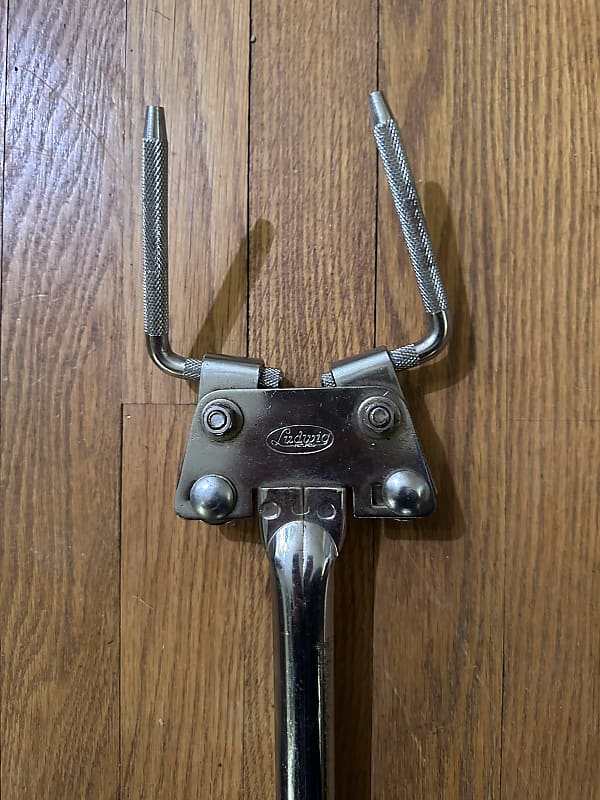 Ludwig ‘Ringo Rooftop’ Script Logo Double Tom Holder Mount | Reverb