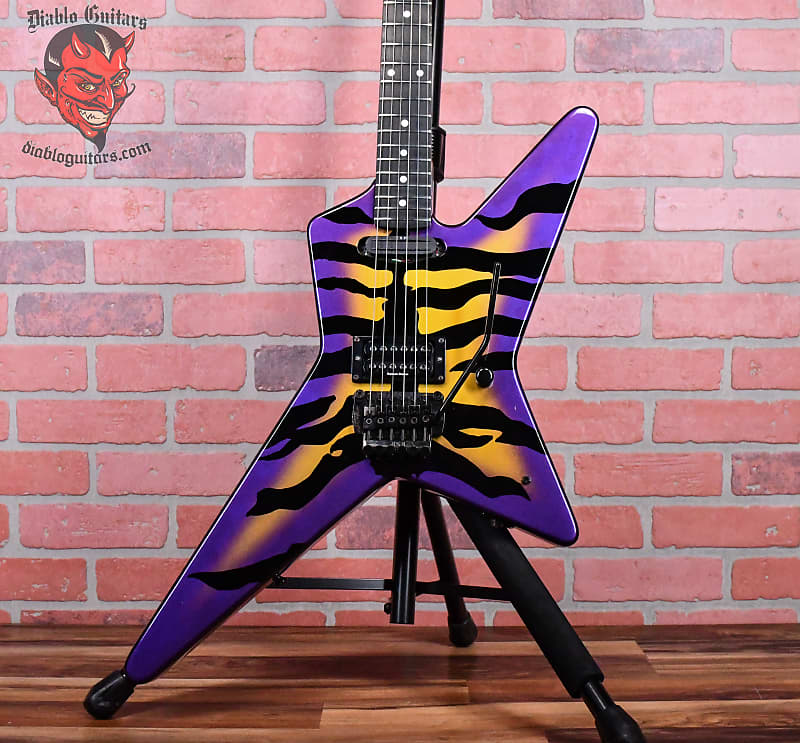ESP Vintage Random Star Custom Shop Purple Bengal | Reverb Australia