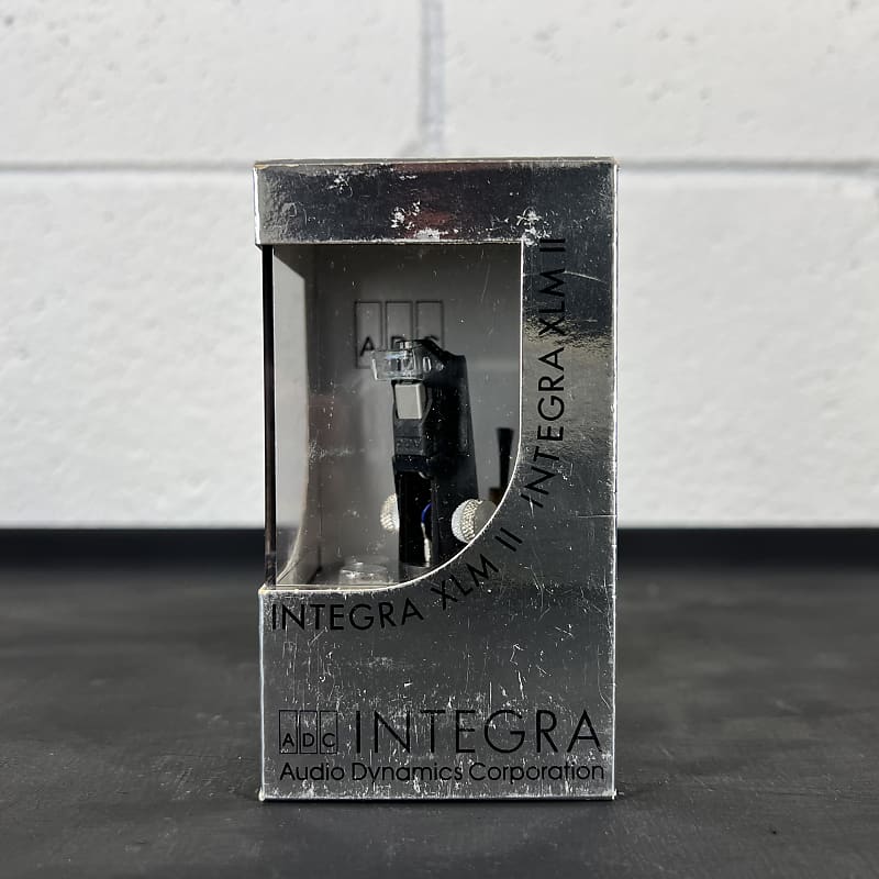 New Old Stock ADC Integra XLM II Cartridge mounted on head | Reverb