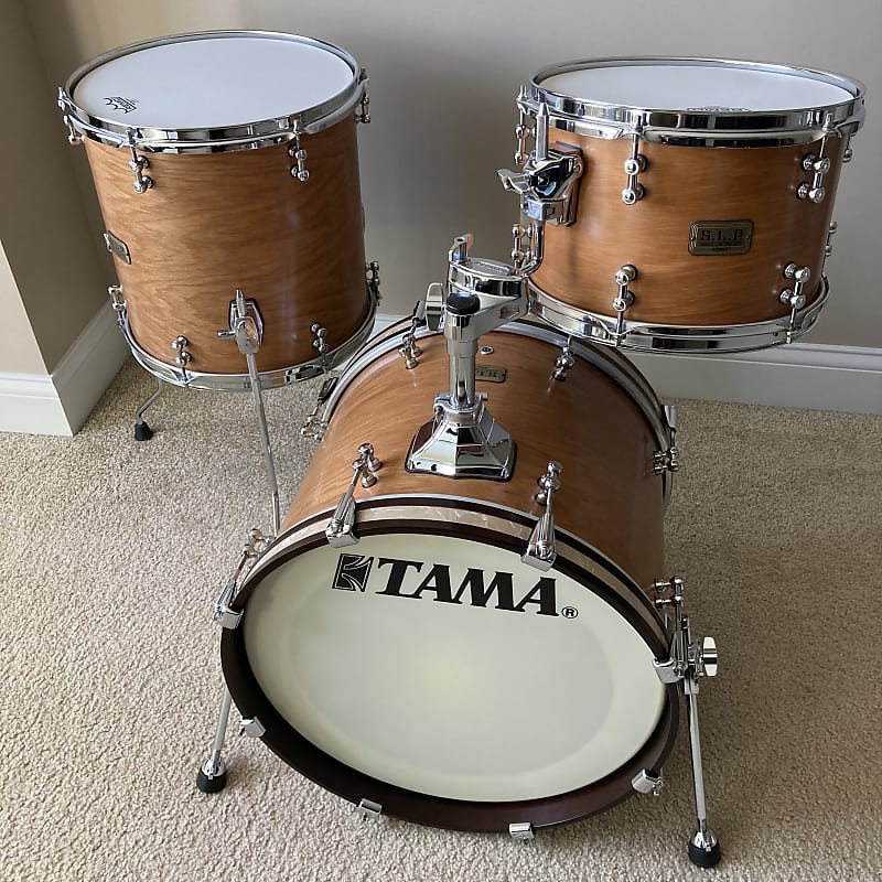 Tama S.L.P. New Vintage Hickory 3-Piece Shell Pack 2020 Satin | Reverb