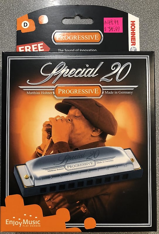 Hohner Hohner Special 20 Progressive Harmonica - Key of D | Reverb