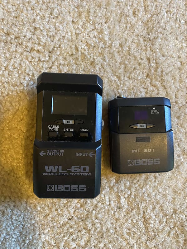 Boss WL-60 Wireless System 2019 - Black | Reverb