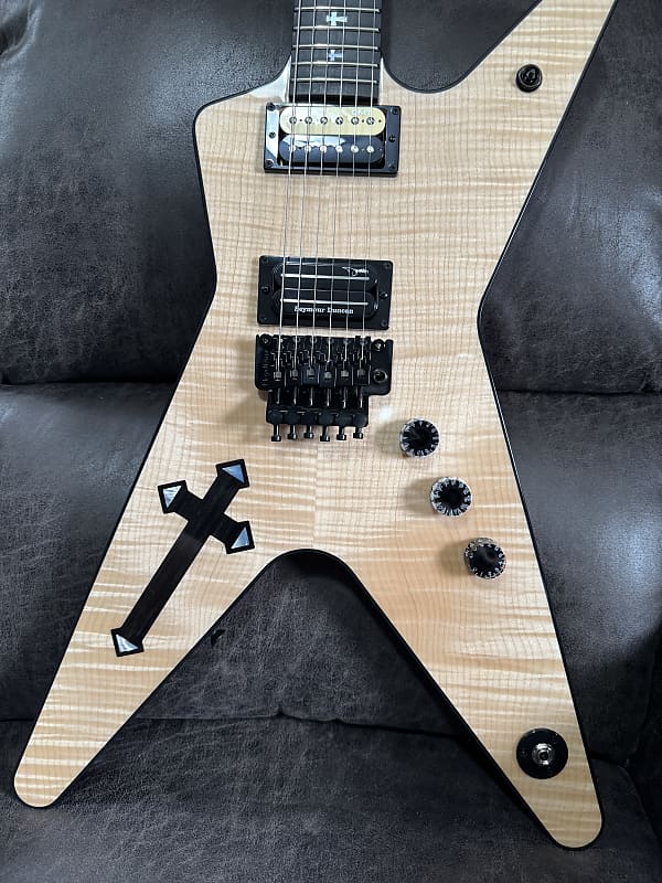 Dean USA Custom Shop Dimebag Southern Cross ML - Flame Top | Reverb