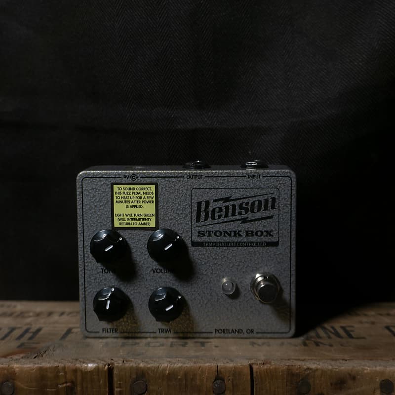 Benson Amps Stonk Box Fuzz OPEN BOX | Reverb