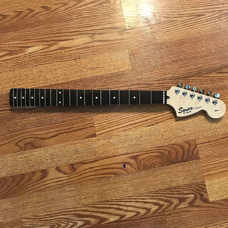 Squier Affinity Stratocaster Neck Rosewood/Maple 2010's | Reverb