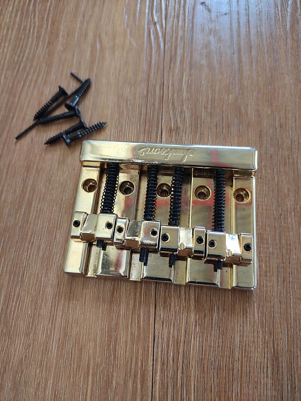 Jackson Bass Bridge 4 String - Gold | Reverb