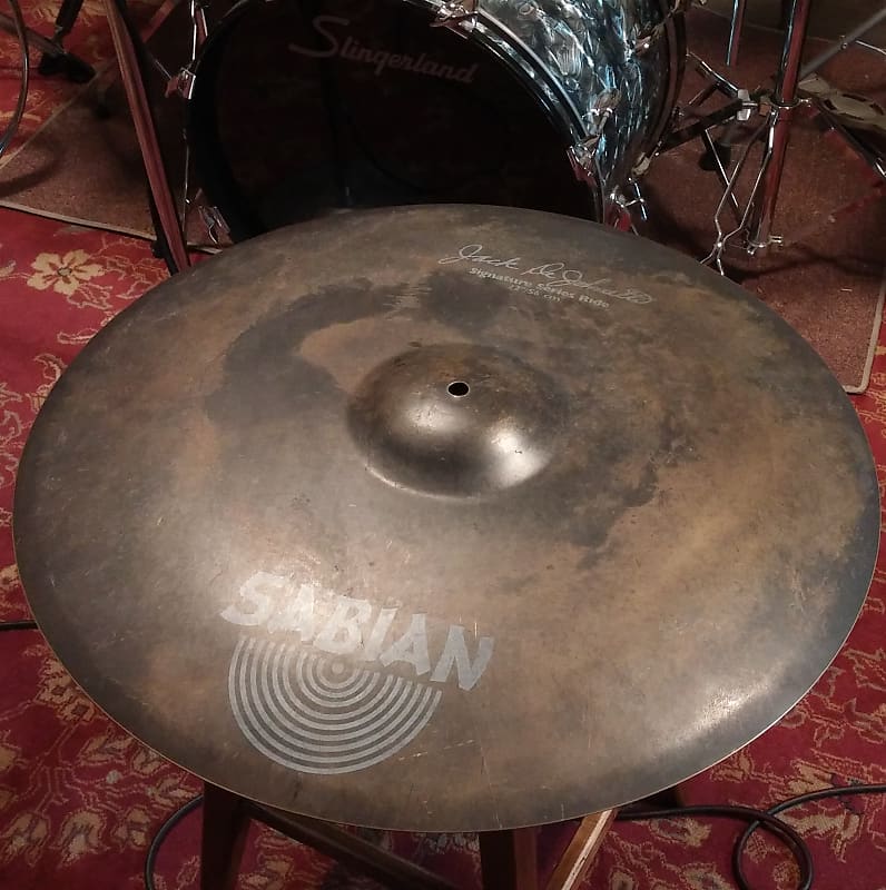 RARE Sabian 22" Jack DeJohnette SIGNATURE SERIES Ride Cymbal | Reverb