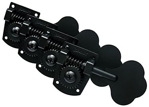 Hipshot HB7 Bass Side Bass Tuning Machines (4) With Clover | Reverb