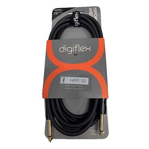 Digiflex #HPP-10 Instrument Cable - 10ft | Reverb