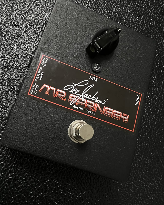 Lee Jackson - Jackson Audio Mr. Springgy Reverb - Super Clean | Reverb