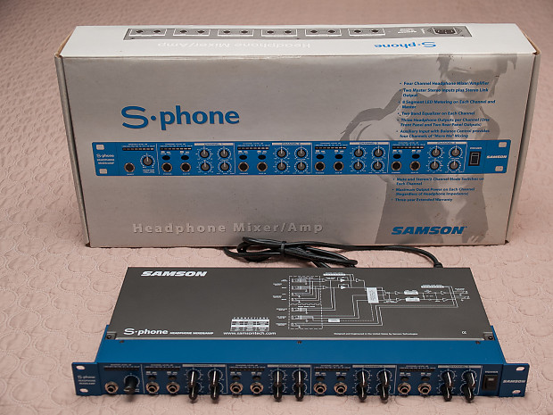 Samson S Phone 4 Headphone Amp | Reverb