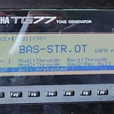 OEM Display - Yamaha TG77 / SY77 | Reverb