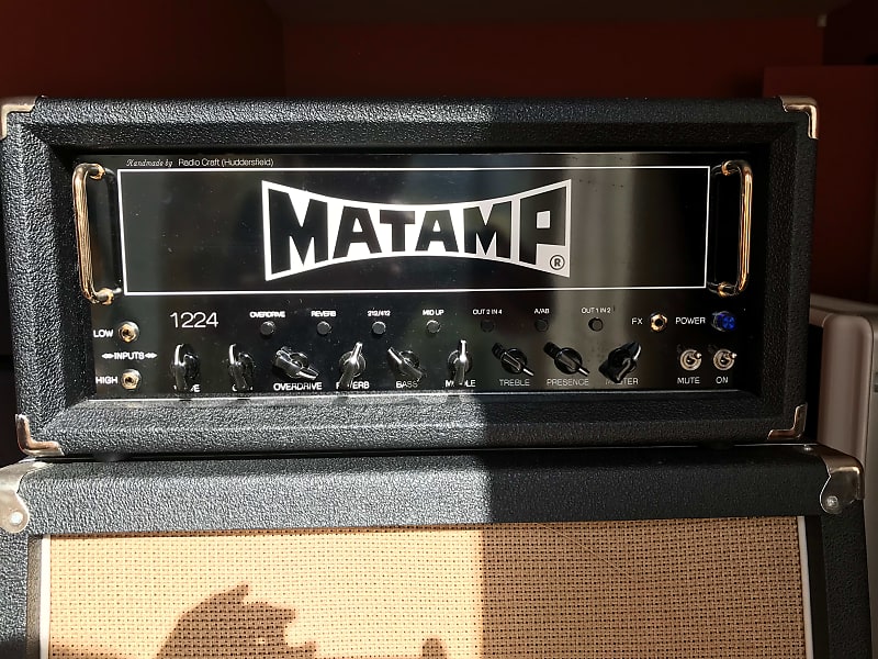 Matamp 1224 Mk iI Black | Reverb UK