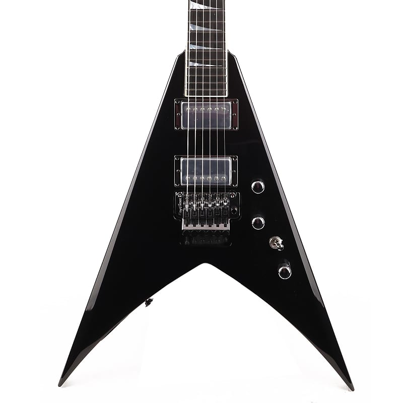 Jackson Custom Shop King V Black Chrome | Reverb