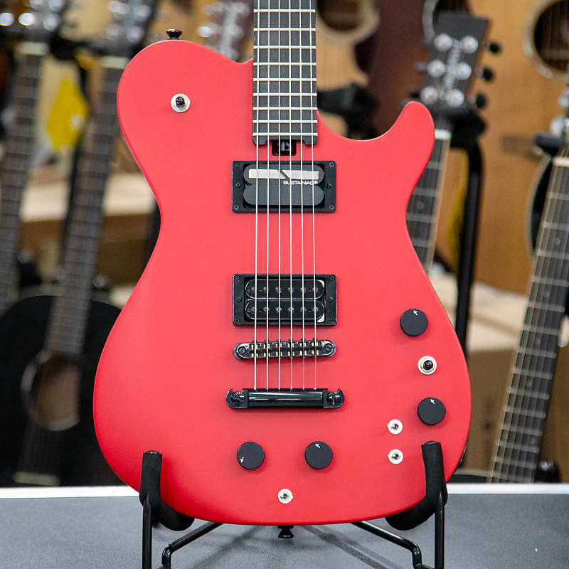 MANSON MA EVO SUFU Dry Satin Fire Red Hardware + | Reverb France