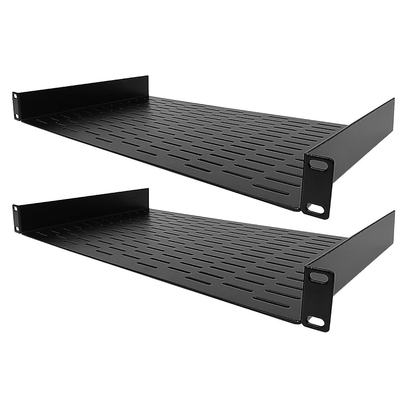 AxcessAbles 1U Vented AV Cantilever Rack Shelf for 19 Inch | Reverb