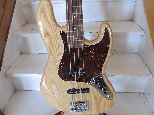 Fender Partscaster Jazz Bass 2013-14 Natural | Reverb