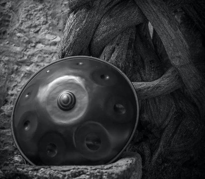 Art of Harmony Handpan F # Yu Shang Diao 8 - nitrierter Stahl | Reverb