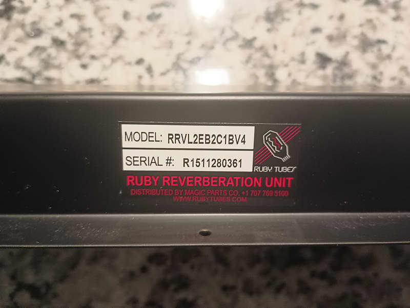 Ruby Reverb Tank 4EB2C1B reverb tank - Black | Reverb