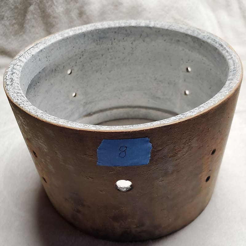 Ludwig Classic 8" tom shell Classic 70's - Unfinished | Reverb