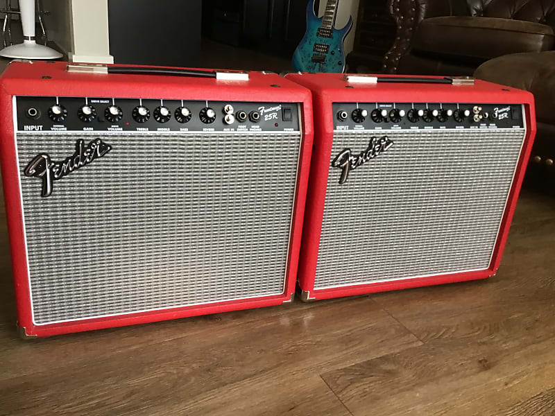 Fender 25r 2012 Texas Red | Reverb