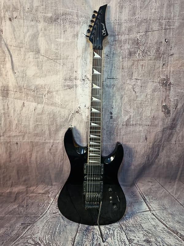 Samick Super Strat Floyd Rose 90s - Black | Reverb