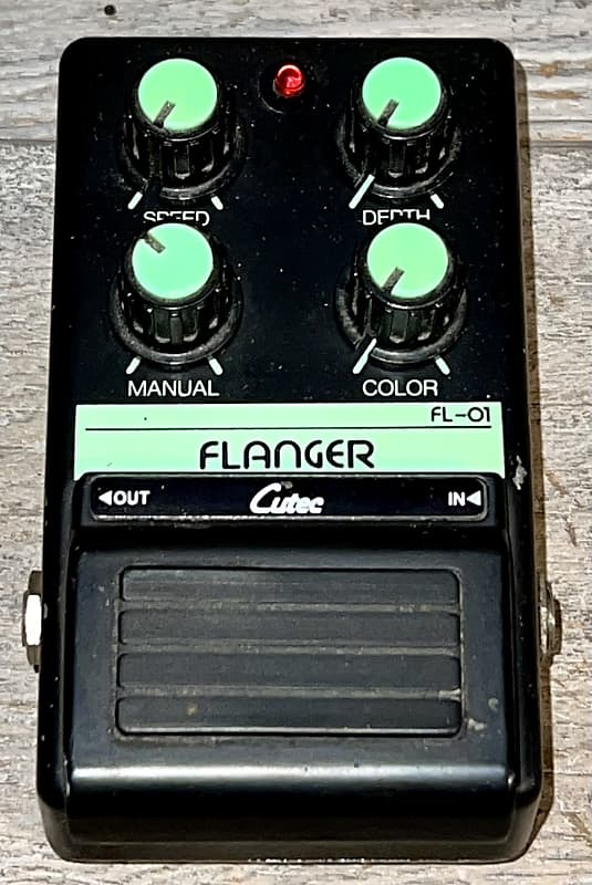 Rare Cutec FL-01 Analog Flanger Loco Box Rare Vintage Guitar | Reverb