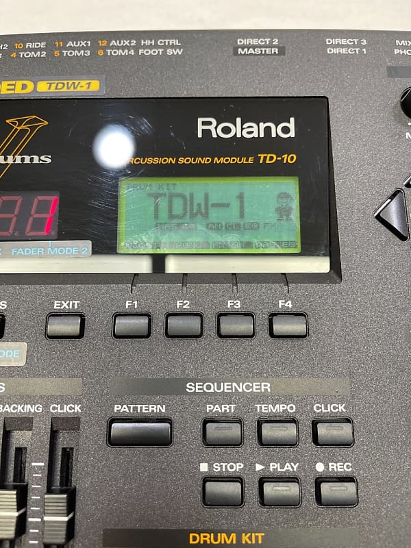 Roland TD-10 Drum Module Brain TD10 TDW1 Expansion | Reverb