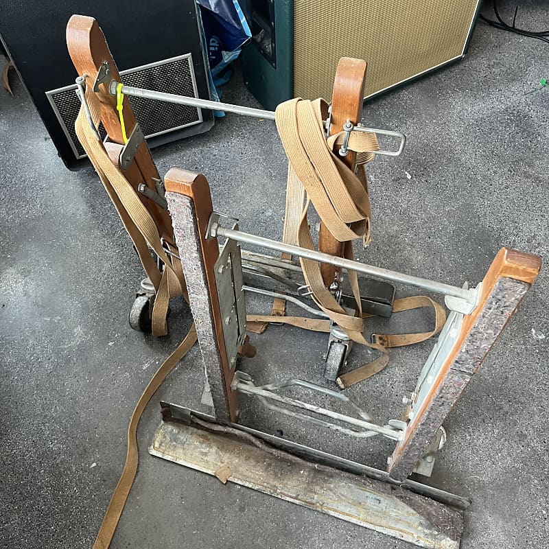 Roll-Or-Kari organ dollies (for B3, C3, etc.) 1950s | Reverb