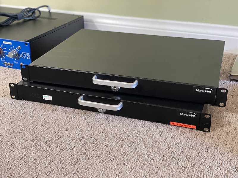 NavePoint 19 Inch Rack Mount Lockable Deep Drawer with Key 1U | Reverb