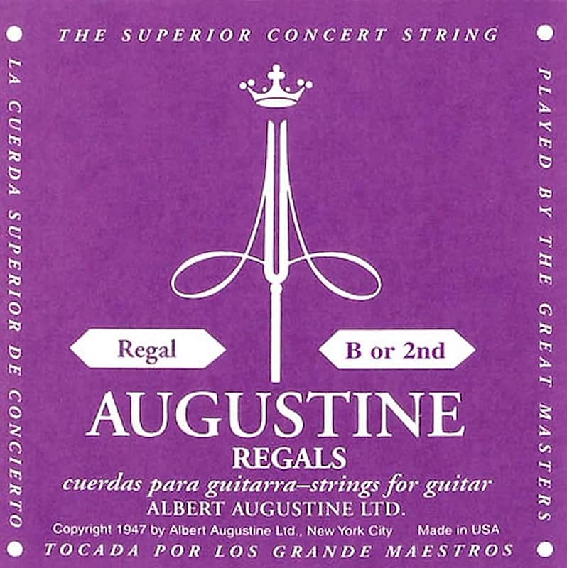 Regal - B or 2nd Nylon Guitar String - Augustine Classical | Reverb