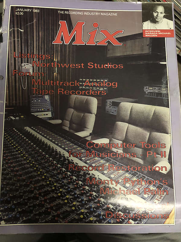 Mix Magazine Magazine 1983 | Reverb