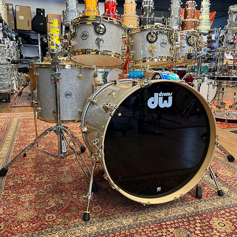 DW Collectors Broken Glass with Gold 8/10/12/16/22 | Reverb