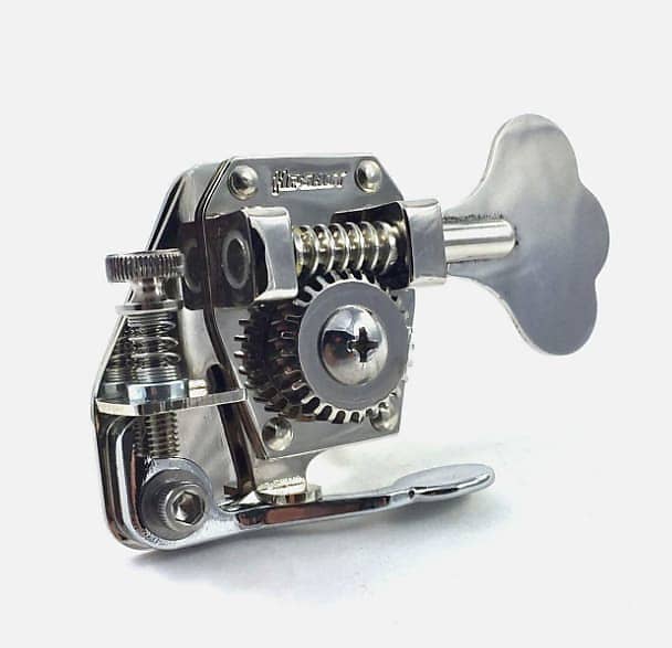 Hipshot BT1 SHORT EBMM Nickel Bass Drop D Machine Head | Reverb