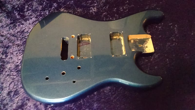 Kramer Pacer Imperial Blue Sparkle Body (gibson era) | Reverb