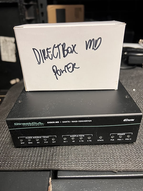 Directout Exbox-MD Dante to MADI converter | Reverb Australia