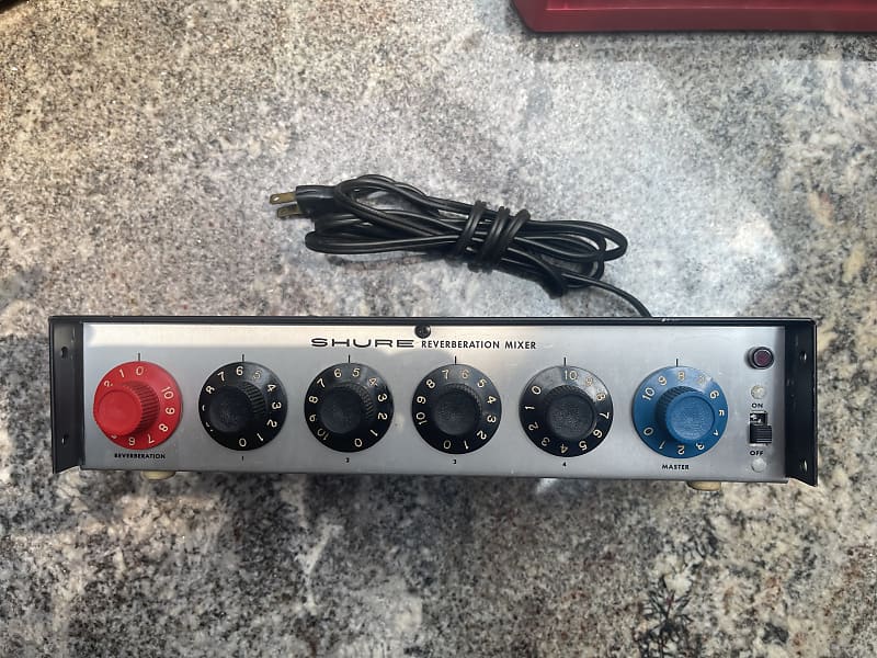1960s Shure Reverberation Mixer PE70RM | Reverb