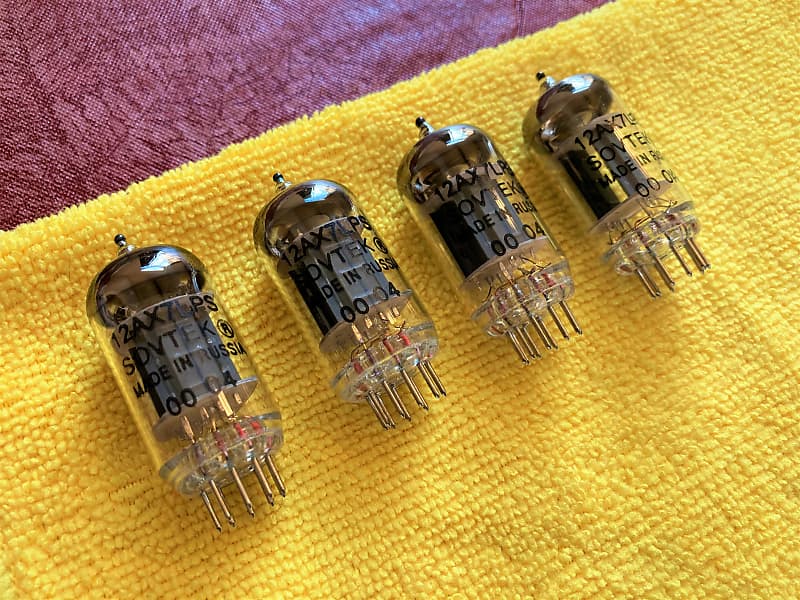 4x Sovtek 12AX7 LPS Preamp Vacuum Tubes - Early Matched Codes | Reverb
