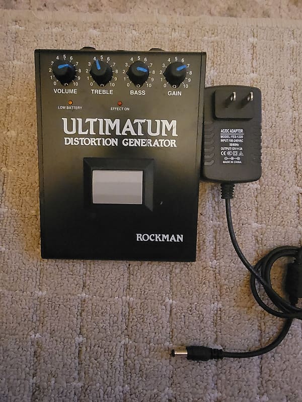 Rockman Ultimatum distortion generator 1990's | Reverb