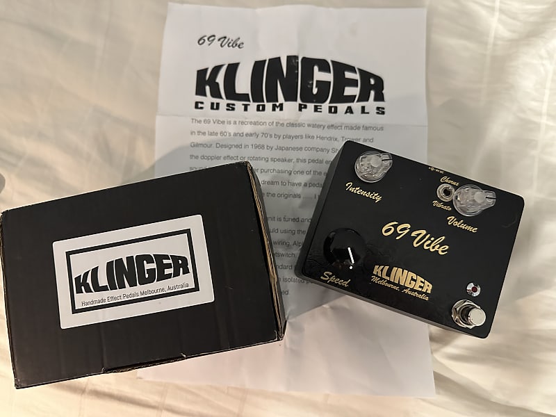 Klinger 69 Vibe Pedal | Reverb