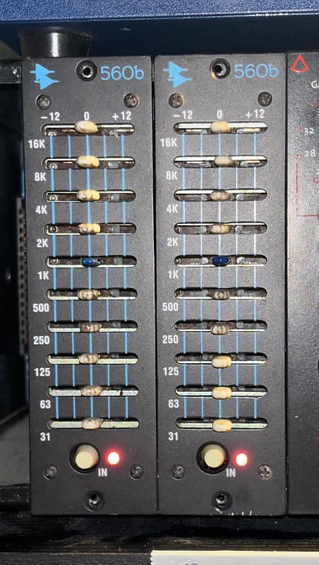 api 560b eq factory pair | Reverb