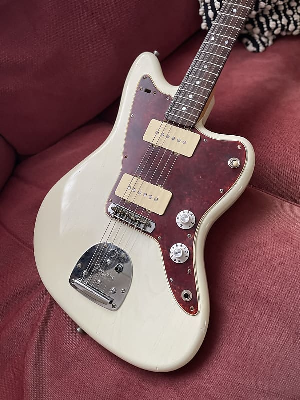Custom Jazzmaster Fender Parts - Olympic White Nitro | Reverb UK