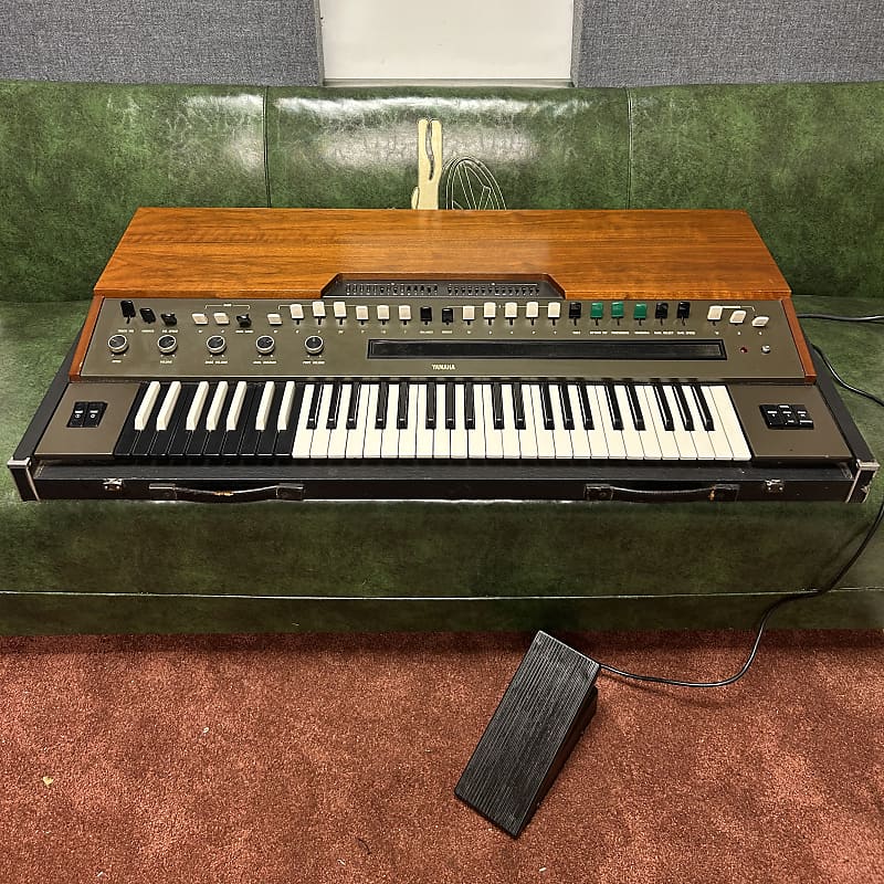 Yamaha YC-30 Keyboard 1970s - Black/Wood | Reverb