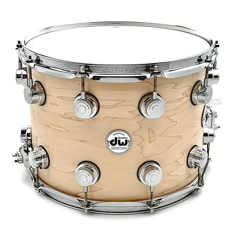 DW Collectors Maple Snare Drum 14x10 Satin Natural | Reverb