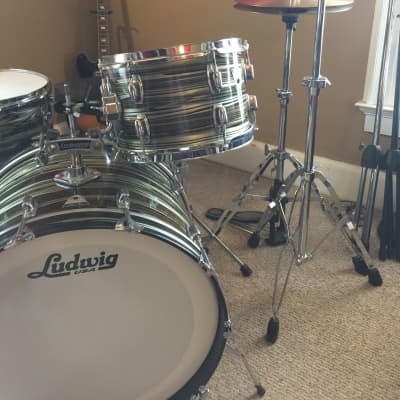 Ludwig / Standard 1969 Avacado Strata /Paiste 1500.00 | Reverb