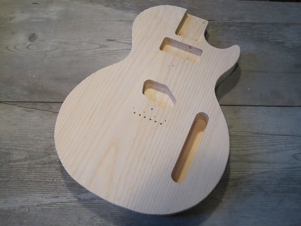 Custom Order: Les Paul LP/Tele Hybrid Pine Replacement Body | Reverb