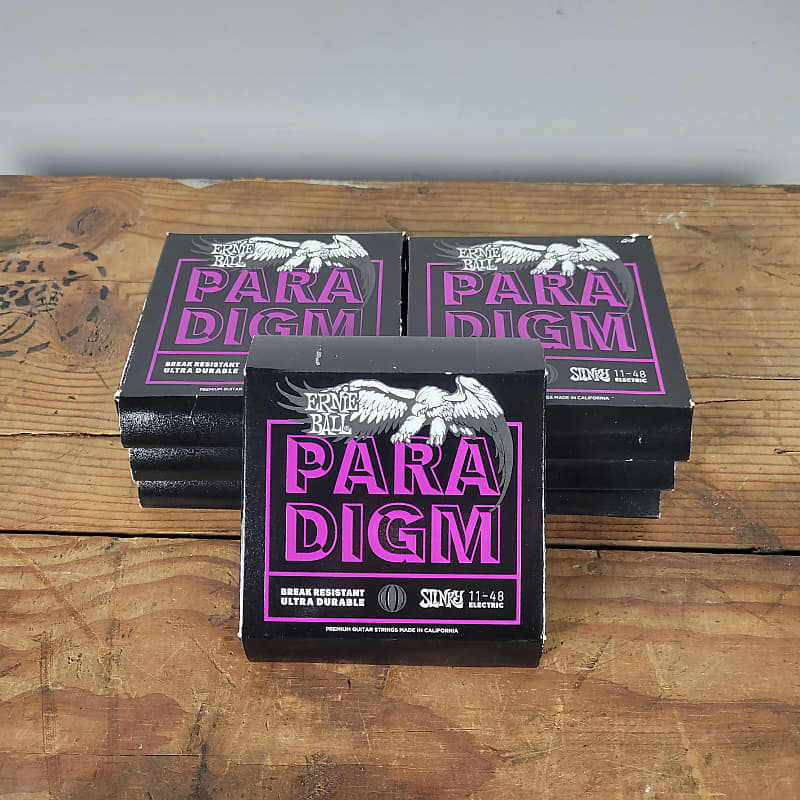 Ernie Ball Paradigm Slinky 11-48 Electric Guitar Strings - | Reverb