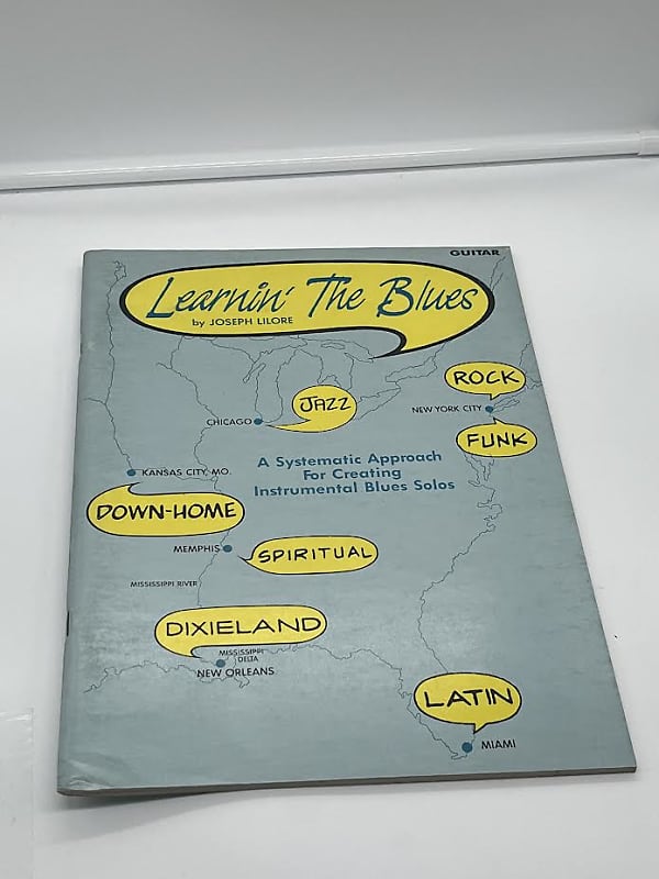 Learnin' The Blues Guitar Tab and Sheet Music Instruction | Reverb